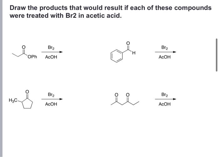 Solved Draw the products that would result if each of these | Chegg.com