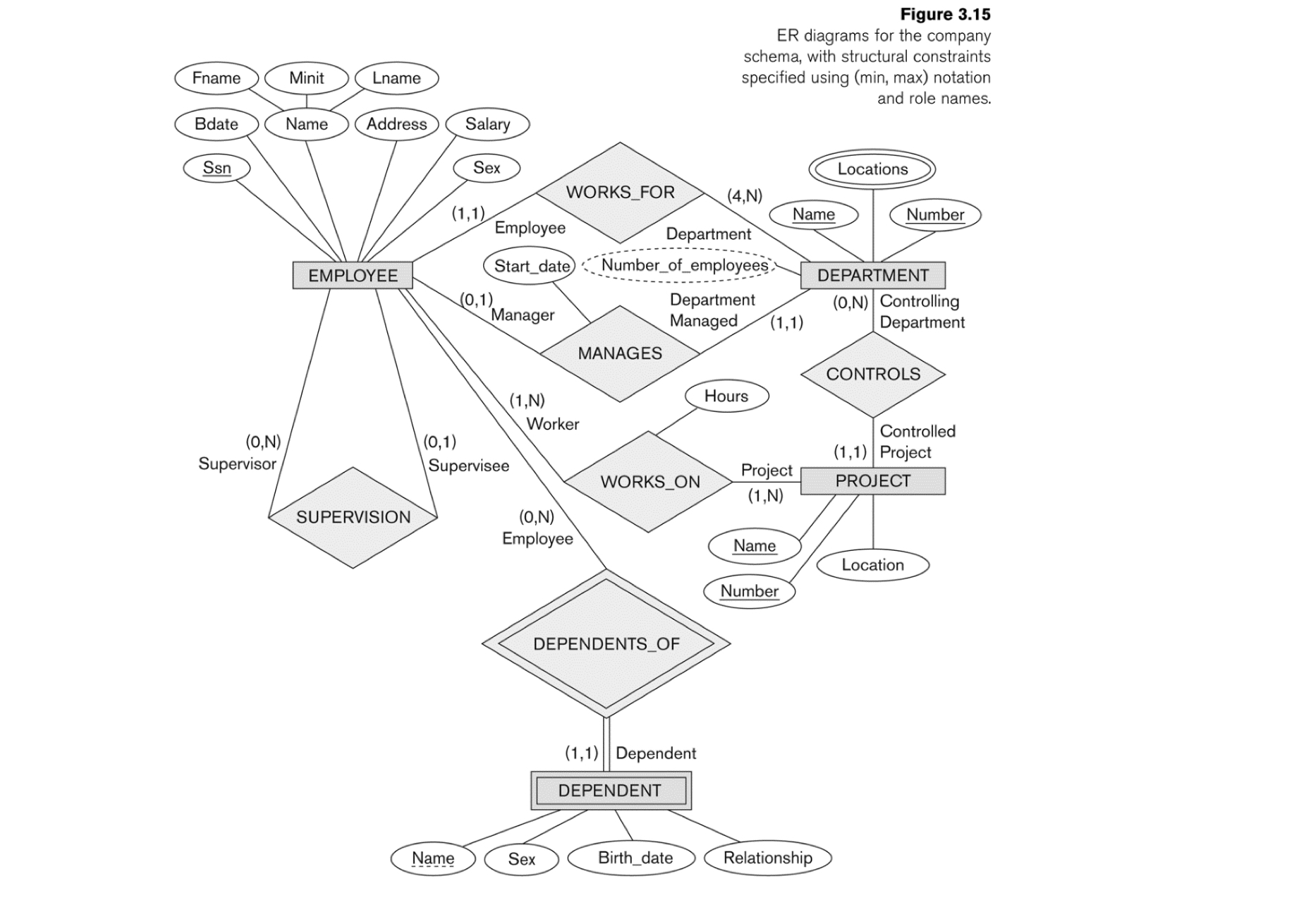 Solved Draw an ER Diagram for a University database and use | Chegg.com