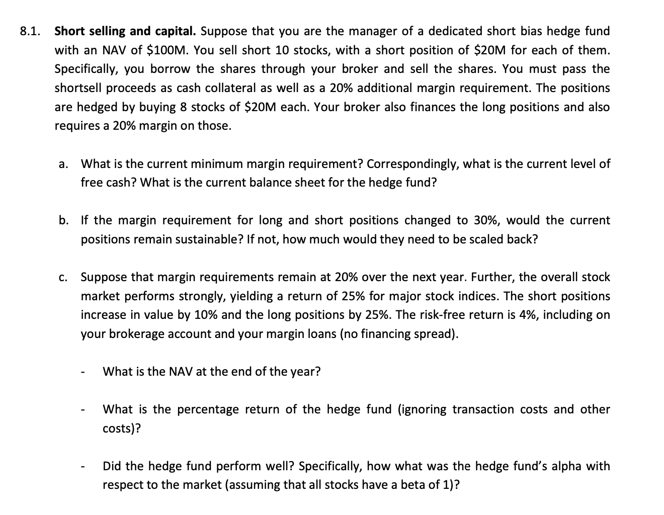 Solved Please explain why the beta is -0.4 | Chegg.com