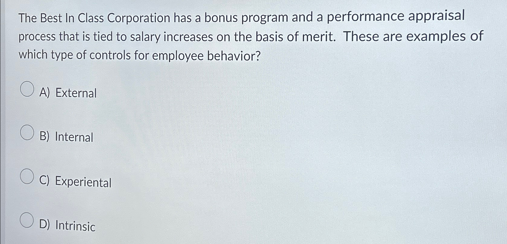 Solved The Best In Class Corporation has a bonus program and | Chegg.com