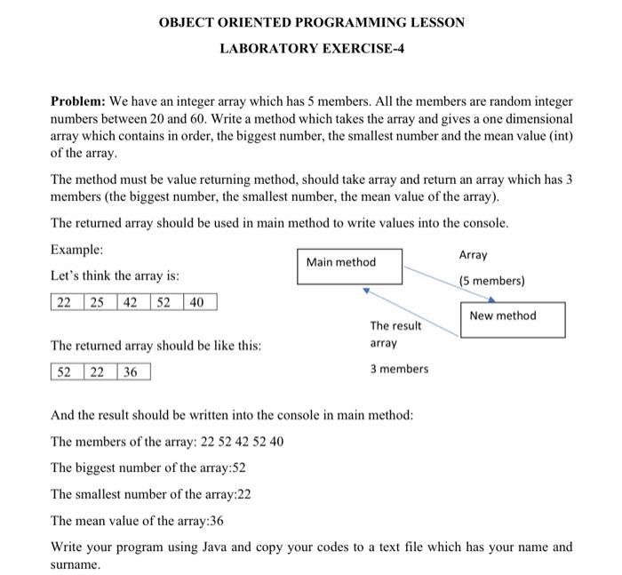 Solved Problem: We have an integer array which has 5 | Chegg.com