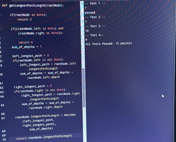 def _ init _(self, key, parent node-None): " this is | Chegg.com