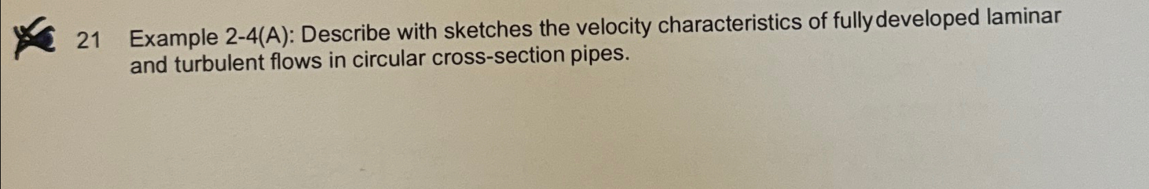 21 ﻿Example 2-4(A): Describe with sketches the | Chegg.com