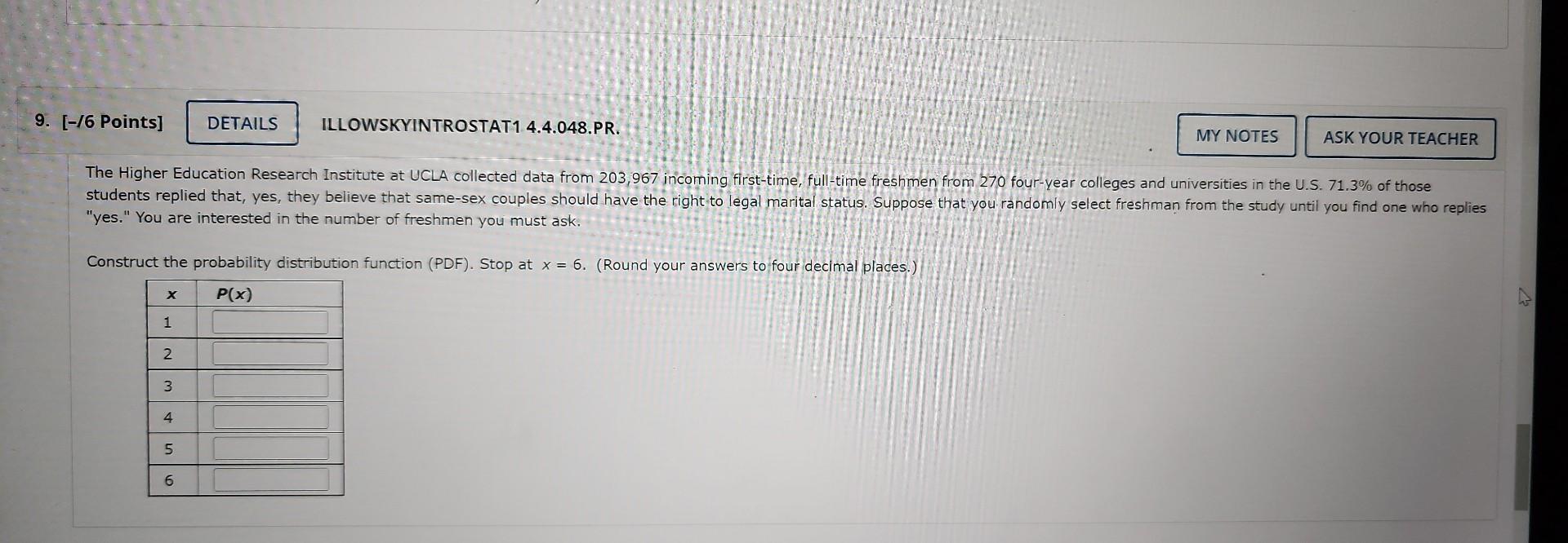 Solved "yes." You are interested in the number of freshmen | Chegg.com