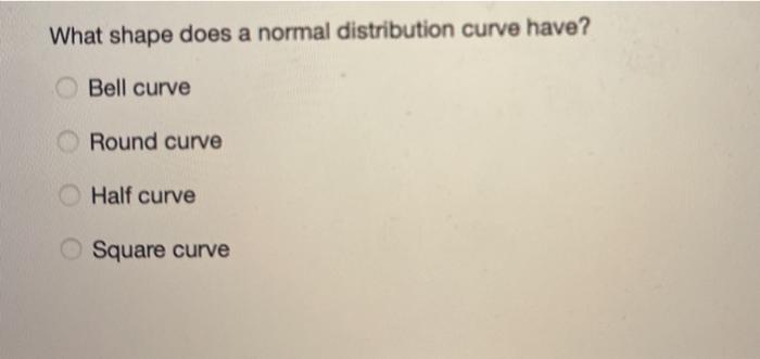 Solved In its standardized form, the normal distribution has | Chegg.com