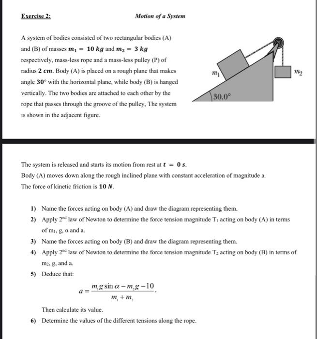 Solved A system of bodies consisted of two rectangular | Chegg.com Solved A system of bodies consisted of two rectangular | Chegg.com
