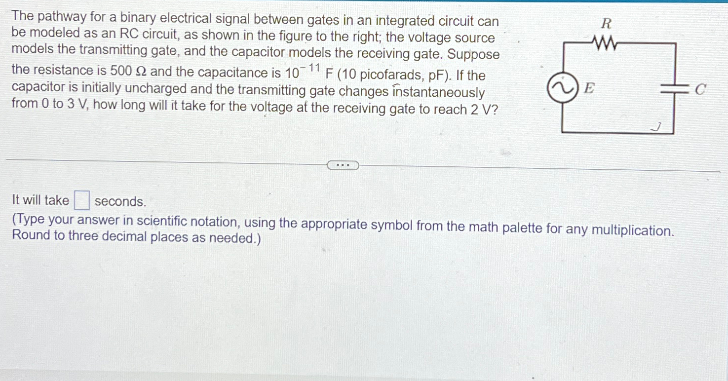 The pathway for a binary electrical signal between | Chegg.com
