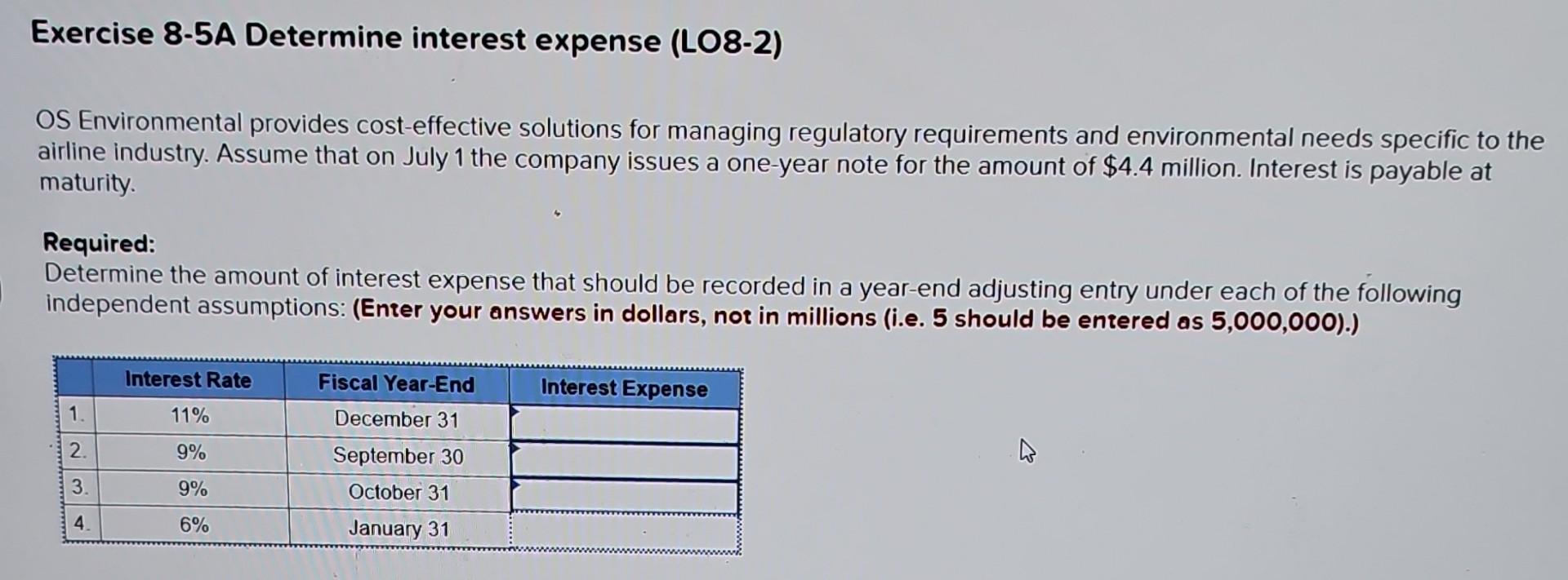 Solved OS Environmental provides cost-effective solutions | Chegg.com