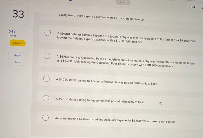 Solved Saved Help Save & Exit Subm 33 QS 2-8 Identifying a | Chegg.com