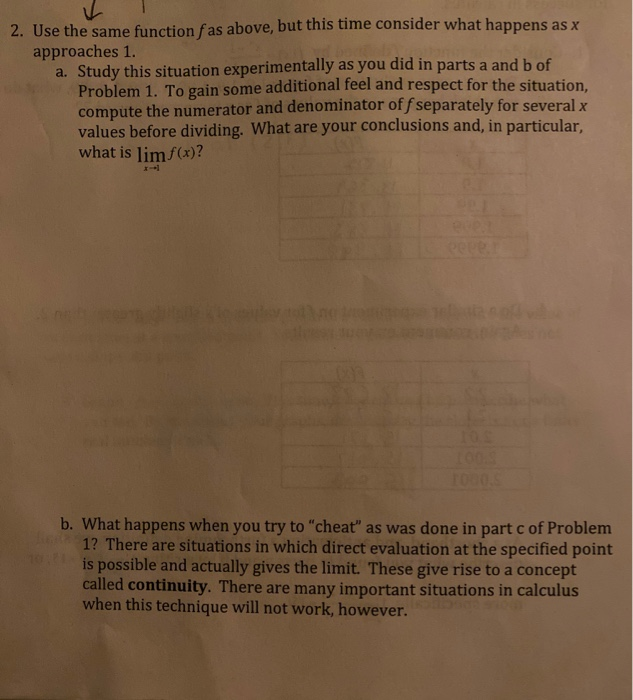 2. Use the same function fas above, but this time | Chegg.com