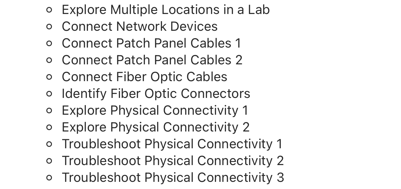 Solved Explore Multiple Locations in a LabConnect Network | Chegg.com
