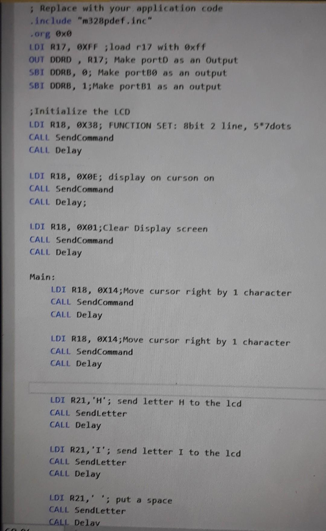 Solved 1-Open micoship (Atmel studio) 2-New project 3- | Chegg.com