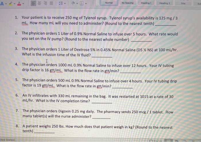 Solved Normal Arora No Spacing Heading 1 Heading 2 Title Sul | Chegg.com