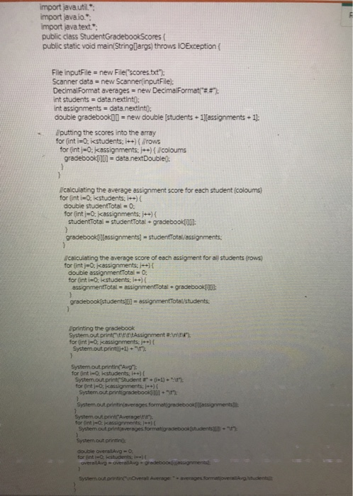 Solved import java.util." import java.io.* import | Chegg.com