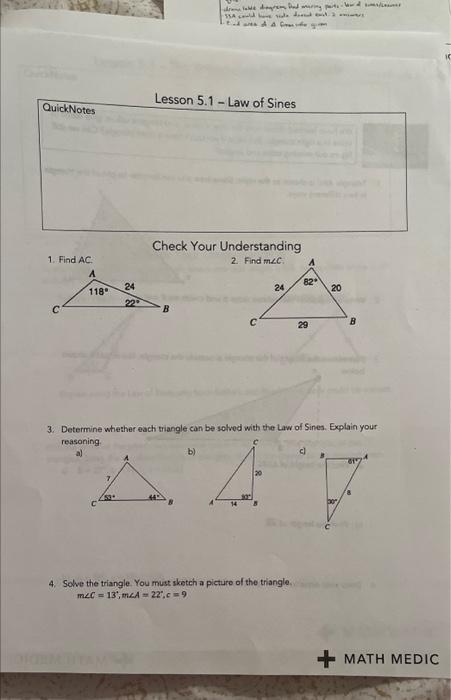 Solved Check Your Understanding 1. Students are asked to | Chegg.com