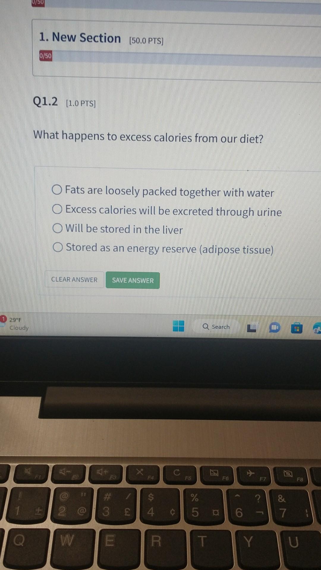 Solved 1. New Section [50.0 PTS] 0/50 Q1.2 [1.0 PTS] What | Chegg.com