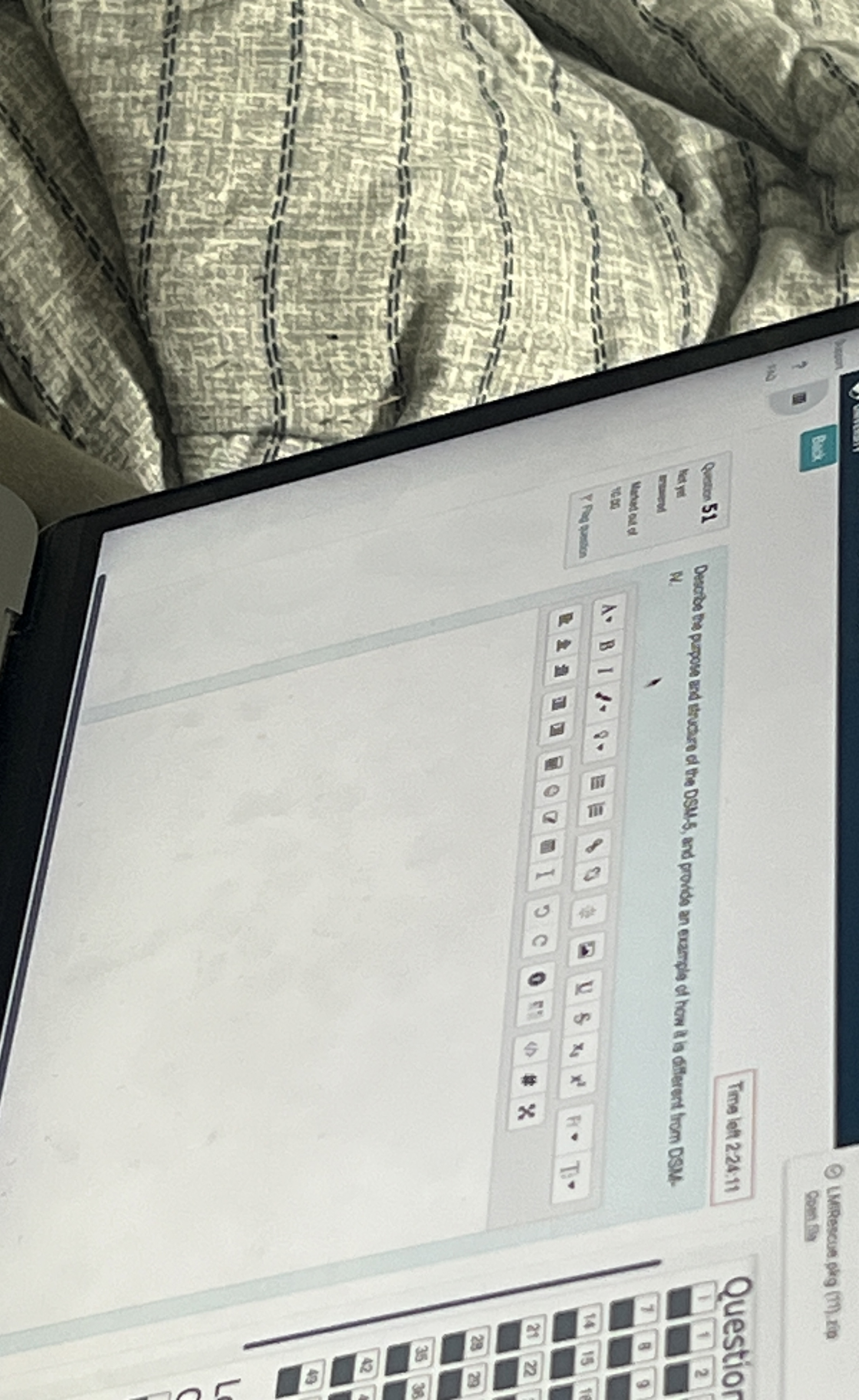 Solved Describe the purpose and structure of the DsM-5 ﻿and | Chegg.com