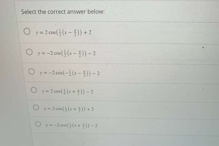 Solved i don't understand how to find the equation from the | Chegg.com