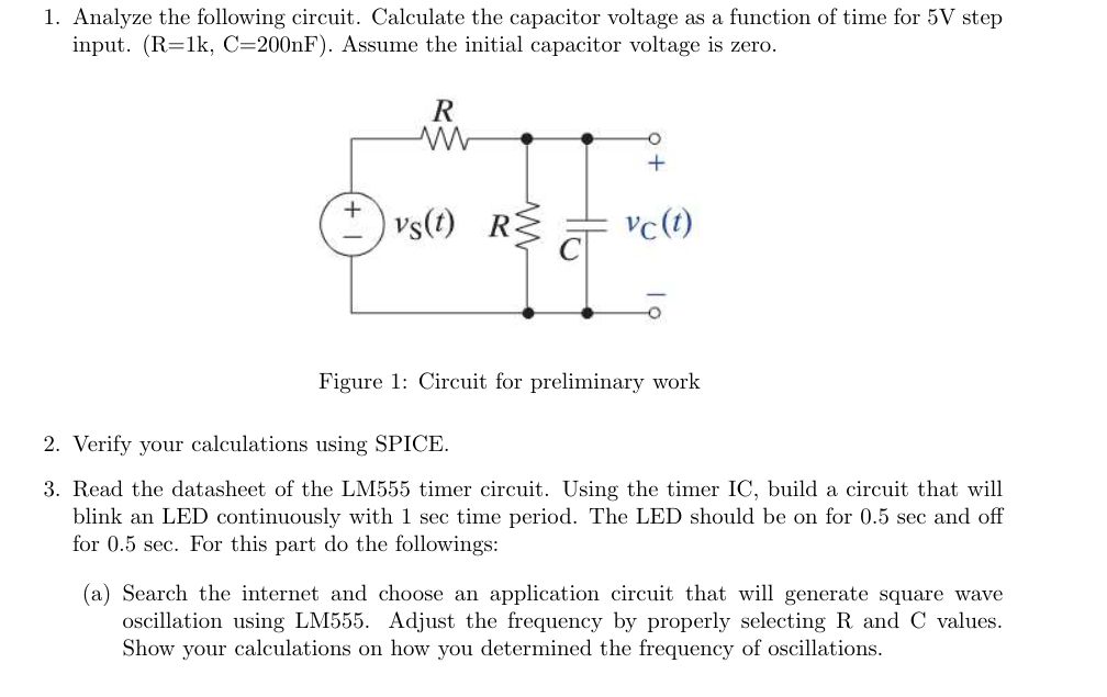 Solved Analyze the following circuit. Calculate the | Chegg.com