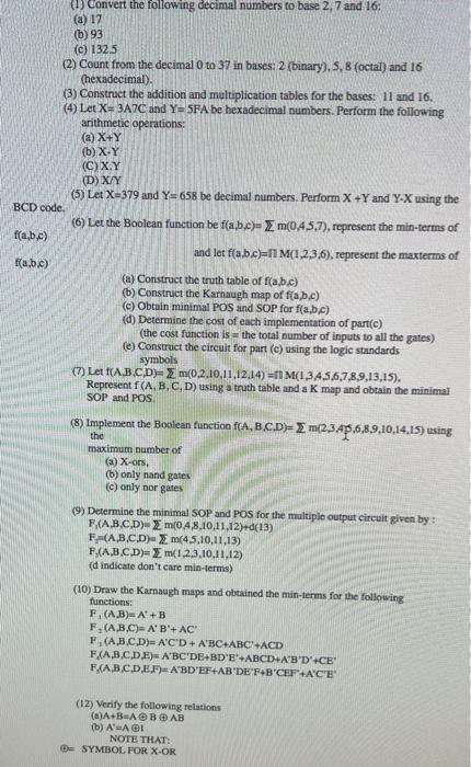 Solved Can someone please answer these questions or some of | Chegg.com