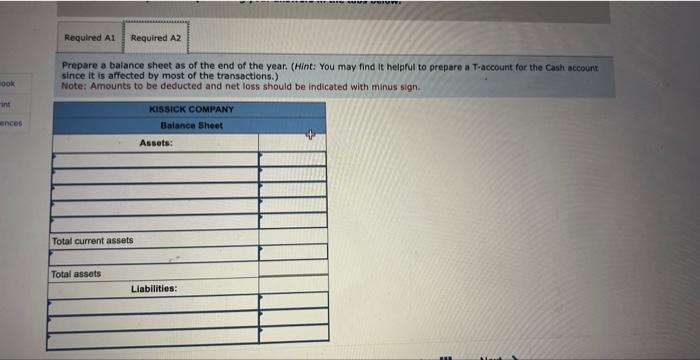 Solved Problem 4-24 (Algo) Prepare an income statement and | Chegg.com