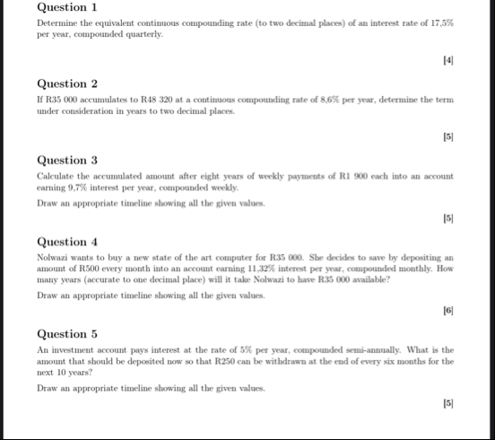 Solved Question 1Determine the equivalent continuous | Chegg.com