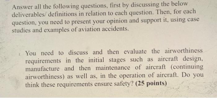 Solved Answer all the following questions, first by | Chegg.com