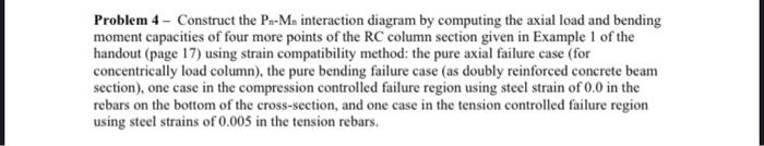 Solved Problem 4 - Construct the Pn−Mn interaction diagram | Chegg.com