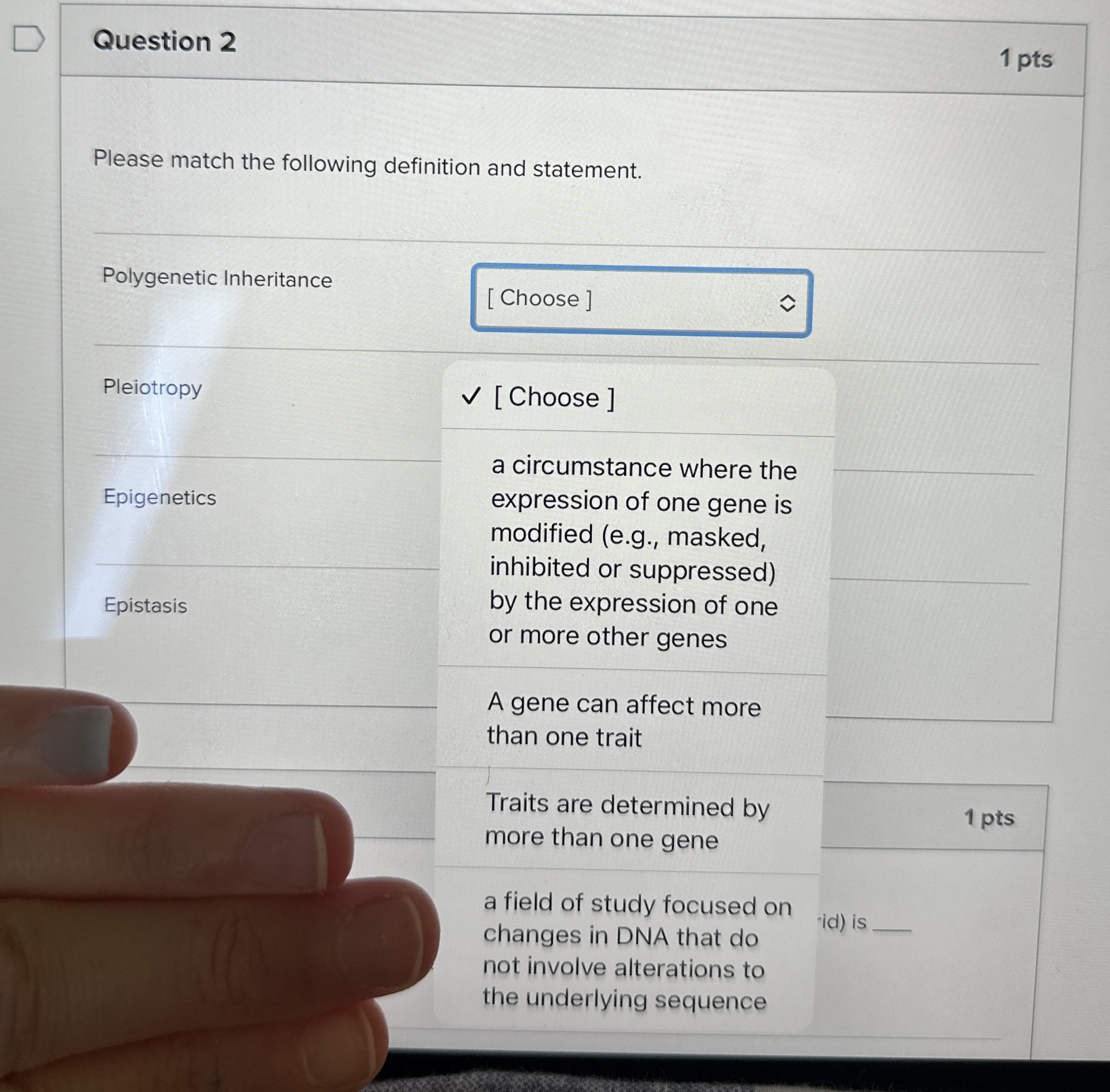 Solved Question 21 ﻿ptsPlease match the following definition | Chegg.com