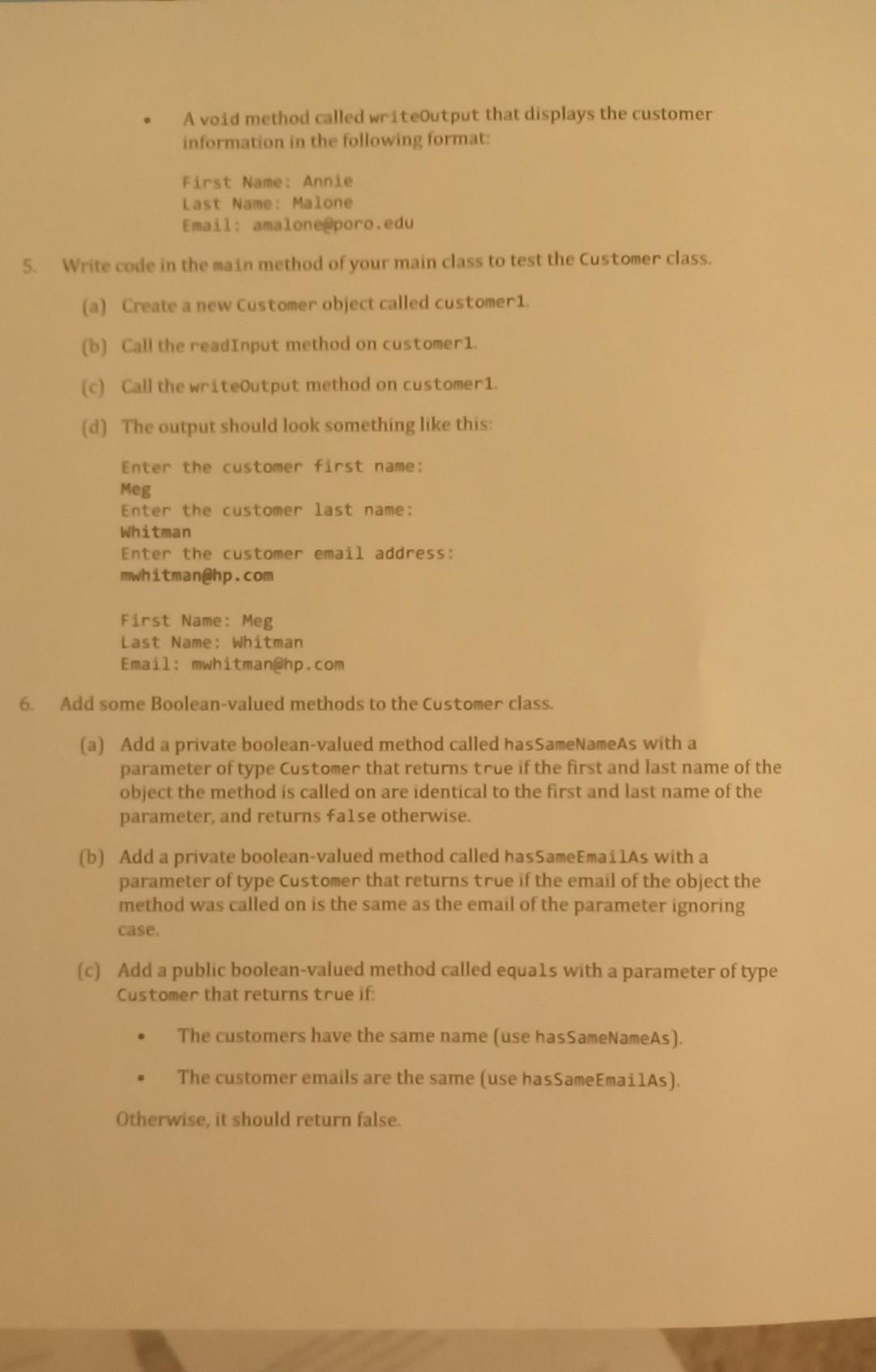 Solved Instructions 1 Start NetBeans 2. Create a new project | Chegg.com