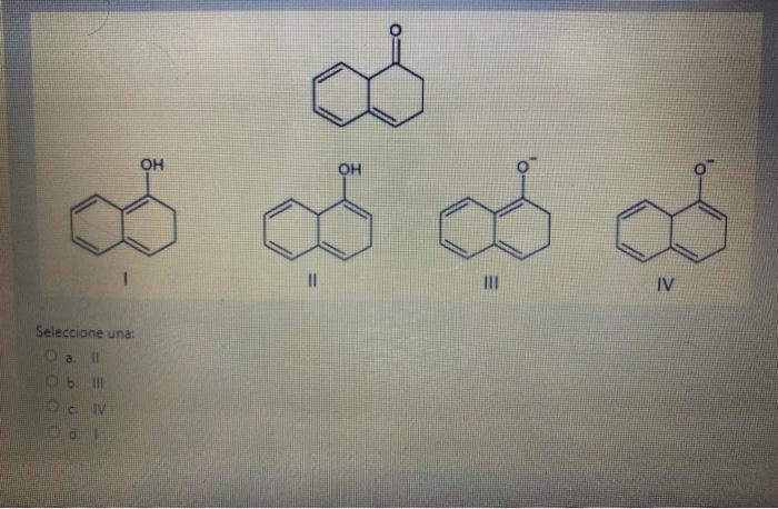 Solved The most stable tautomer of the following molecule | Chegg.com