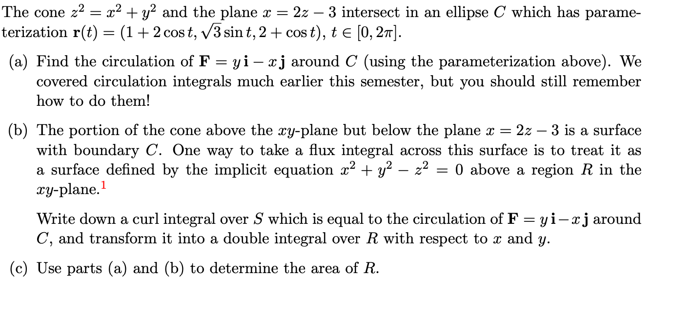 Solved covered circulation integrals much earlier this | Chegg.com
