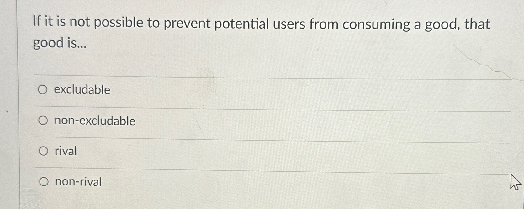 Solved If it is not possible to prevent potential users from | Chegg.com