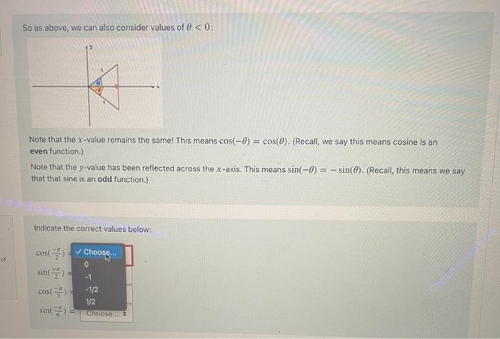 Solved Consider the graphs of sine and cosine below. We can | Chegg.com