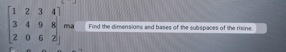 Solved ⎣⎡132240396482⎦⎤ma | Chegg.com