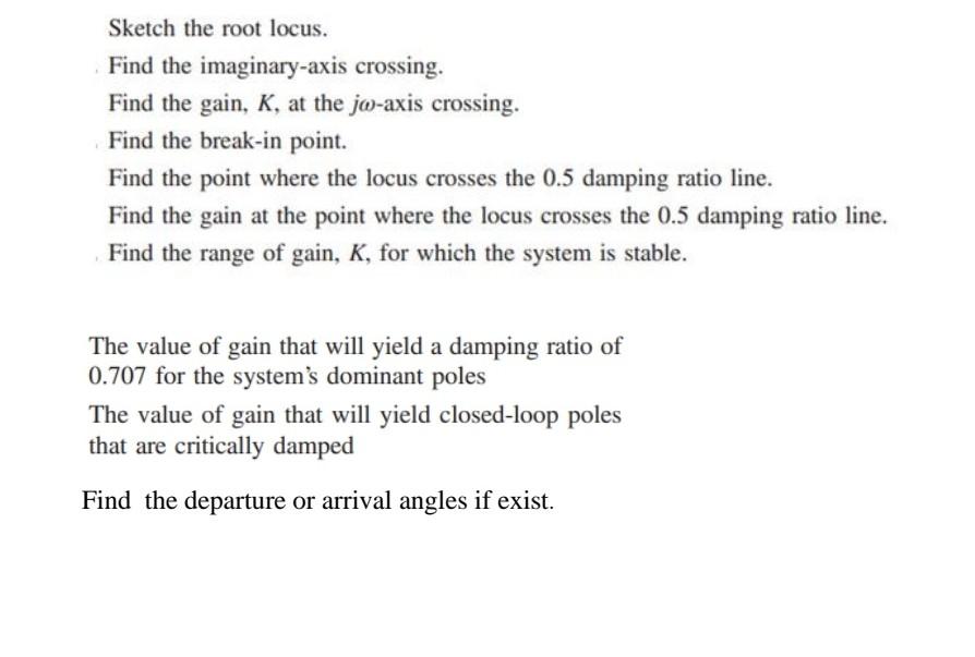 L(s)=(s+1)(s+3)(s2+4s+5)s+4Sketch the root locus. | Chegg.com