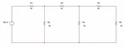 Solved Given this Circuit find the Voltage across R3 and R5, | Chegg.com