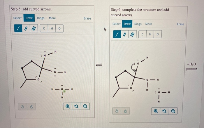 Solved Complete the mechanism for the given reaction by | Chegg.com