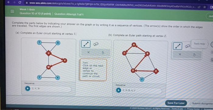 Solved Complete the parts below by indicating your answer on | Chegg.com