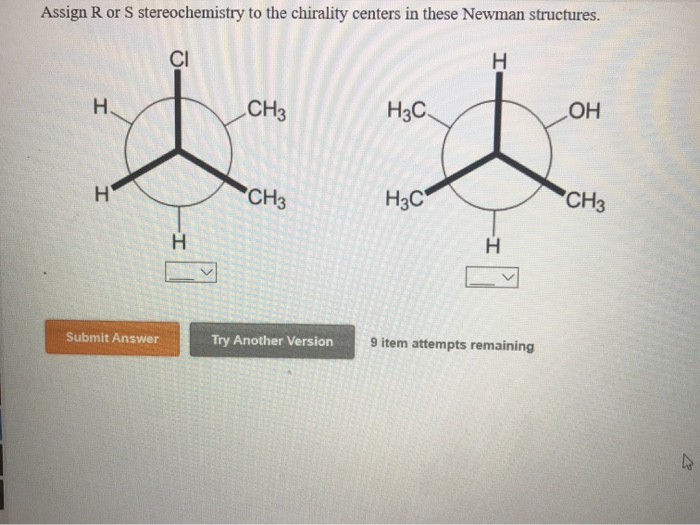 Solved Assign R or S stereochemistry to the chirality | Chegg.com