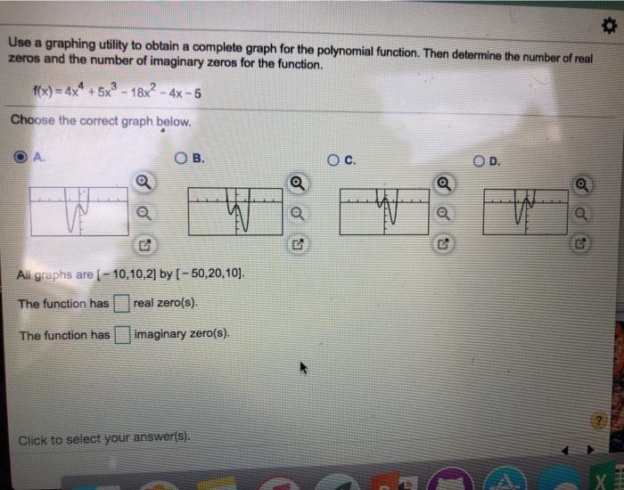 Solved Use a graphing utility to obtain a complete graph for | Chegg.com