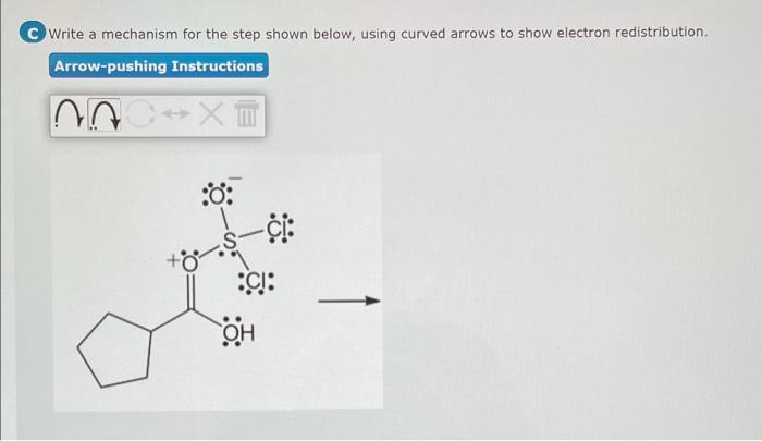 Solved Write a mechanism for the step shown below, using | Chegg.com