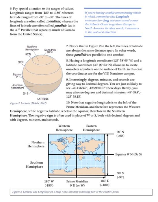 1. One of the main questions asked by Geographers is | Chegg.com