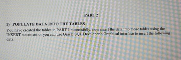 Solved 1) CREATE A DATABASE Create a database named LMSDB | Chegg.com
