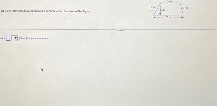Solved Use the formulas developed in this section to find | Chegg.com