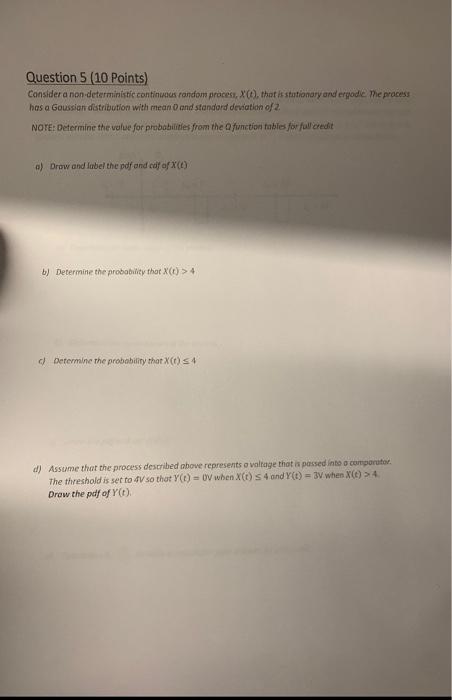 Solved Question 5 (10 points) Consider a non deterministic | Chegg.com