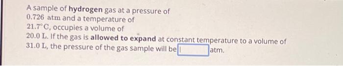 Solved A sample of methane gas at a pressure of 883 torr and | Chegg.com