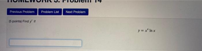 Solved Homework 3 Problem 13 Previous Problem Problem List 4089
