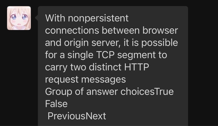 Solved With nonpersistent connections between browser and | Chegg.com