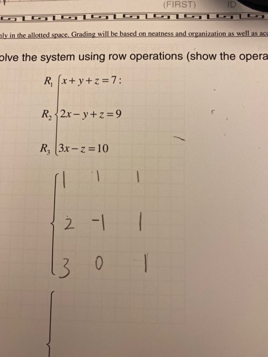 Solved Decode the secret message encrypted column wise in | Chegg.com